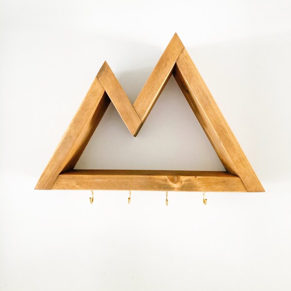 Mountain Key Rack - Etsy