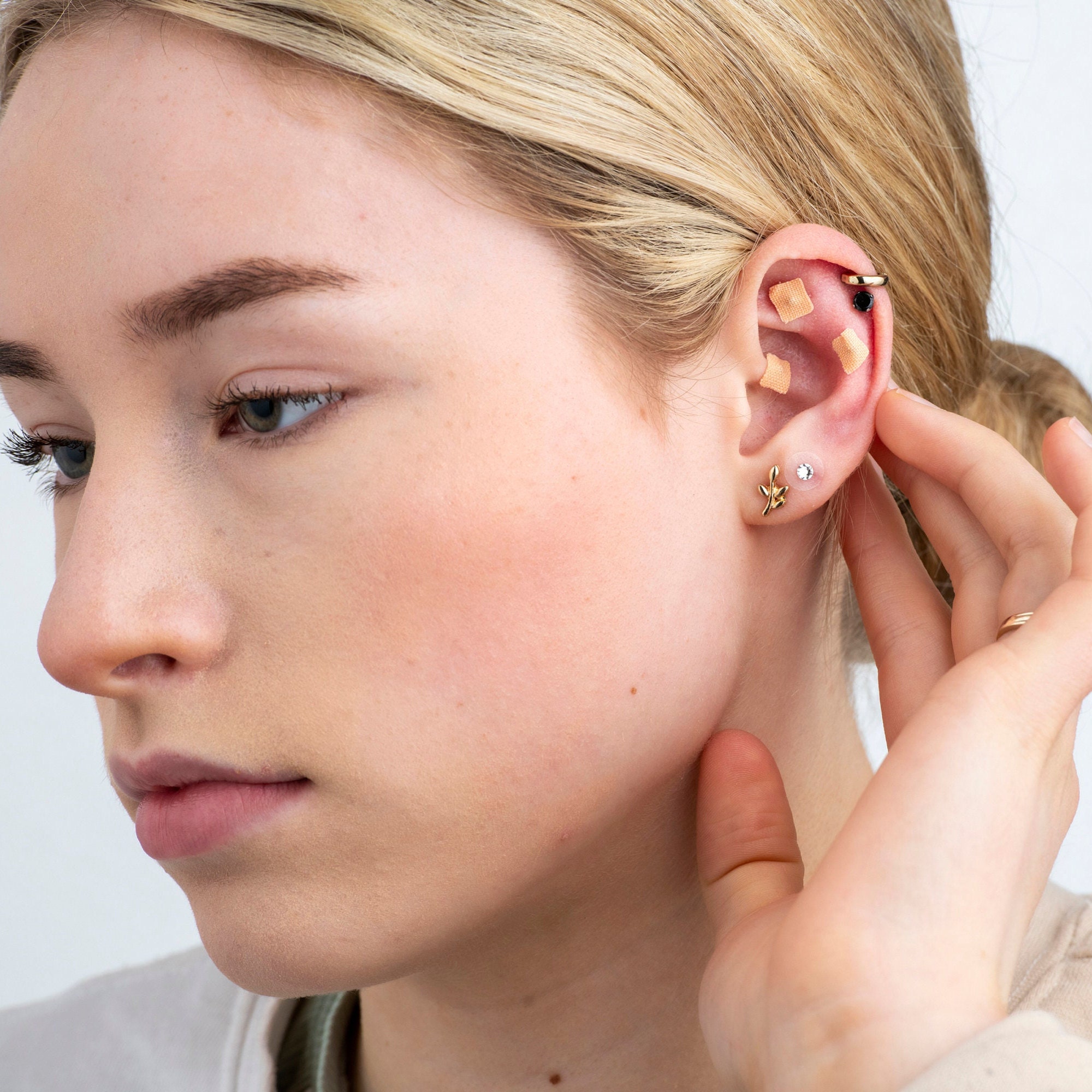 Acupressure Ear Seeds for Stress & Anxiety: Gold, Silver, Rose Gold - Etsy