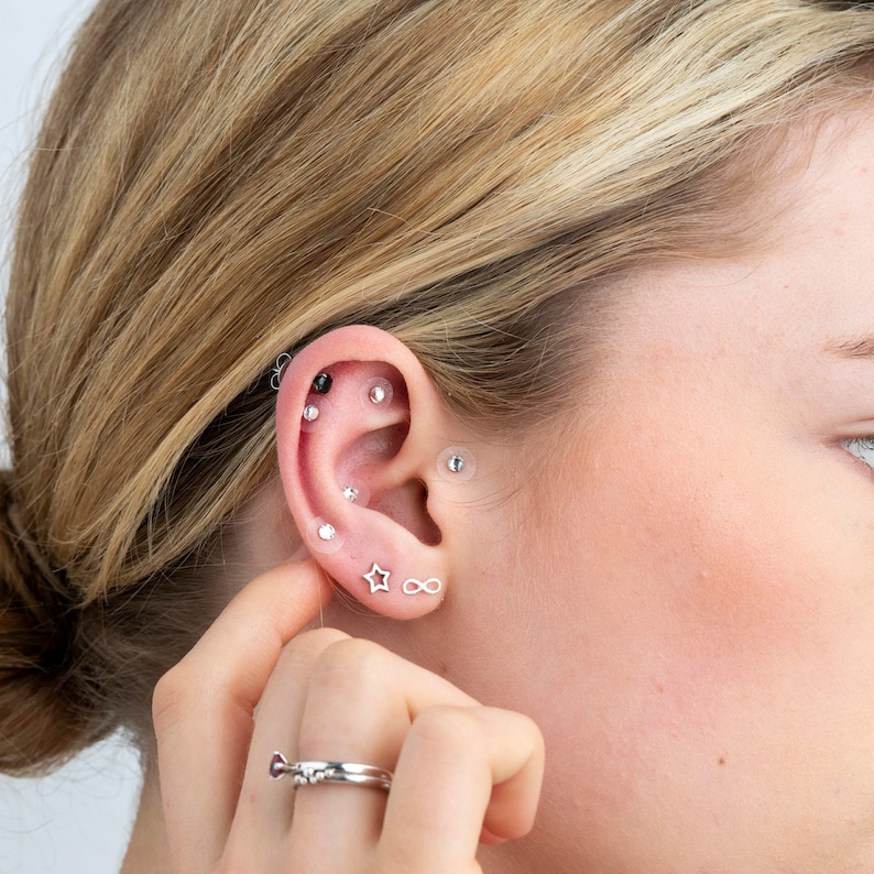 Crystal Ear Seed Kit for Stress & Anxiety. Acupuncturist Designed ...