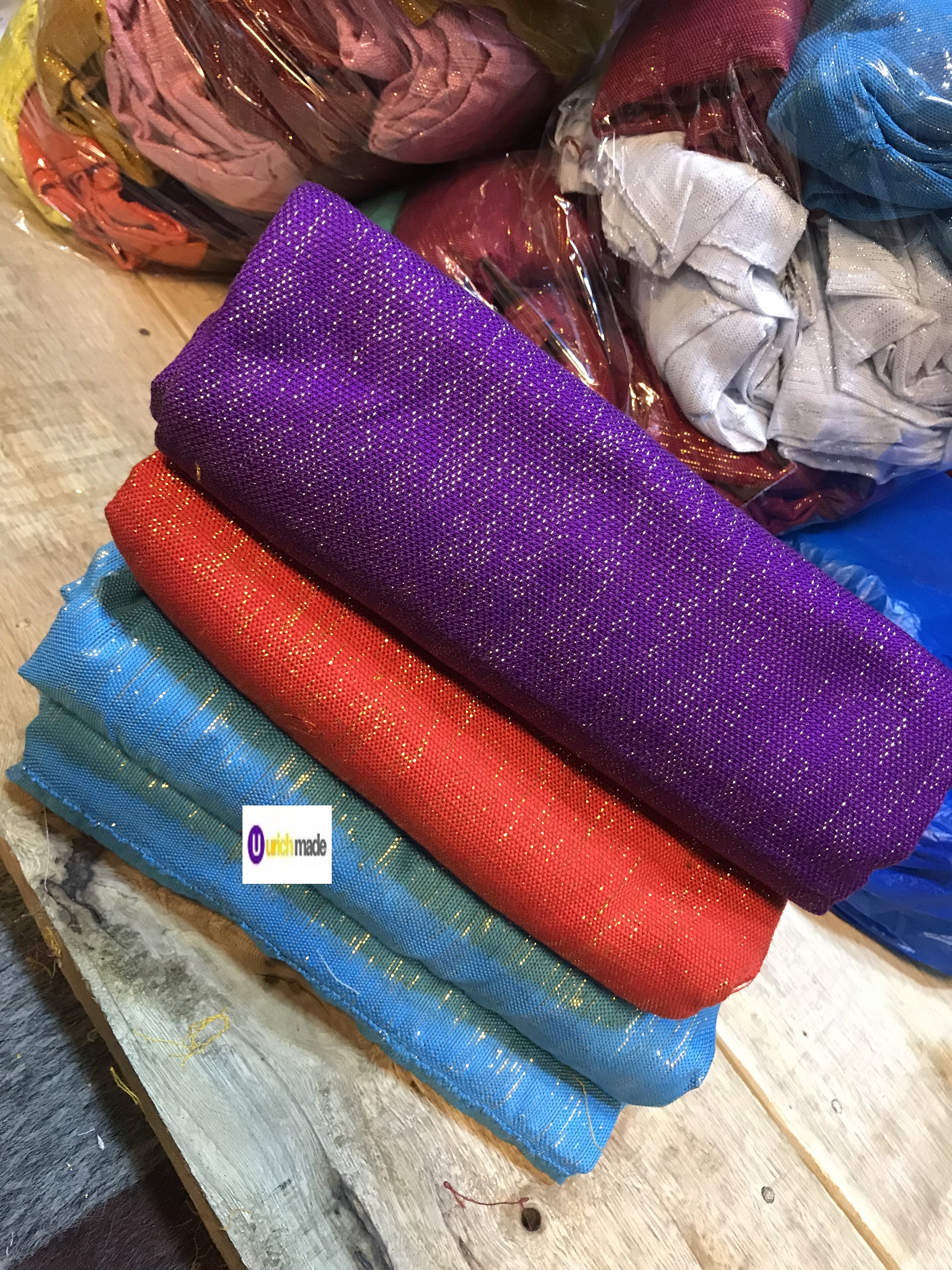 Traditional Plain Kente Fabric and Kente Cloth From Ghana - Etsy