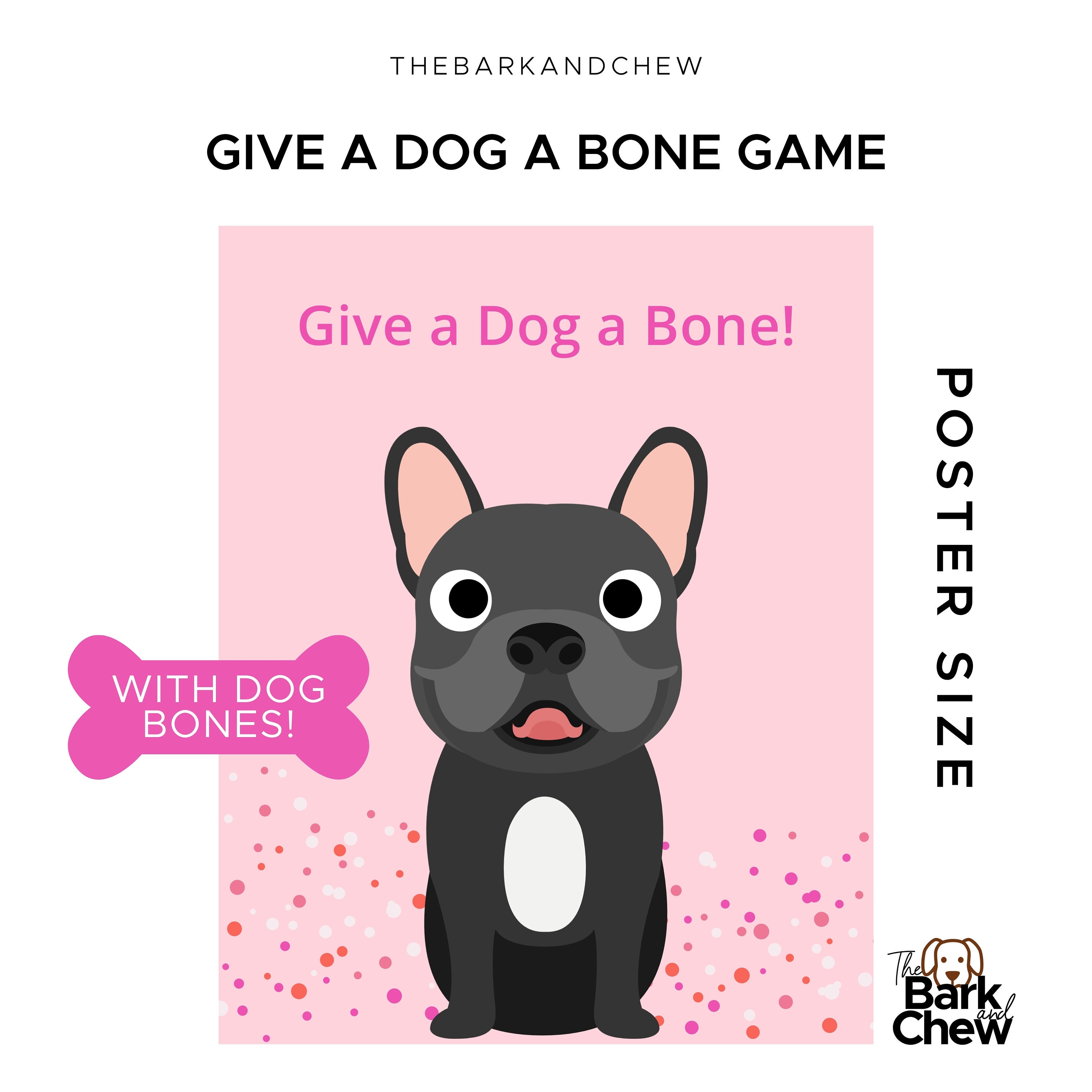 Give A Dog A Bone Game | Dog Party Game | Dog Birthday Party | French ...