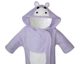 Hippo Bath Robe | Etsy