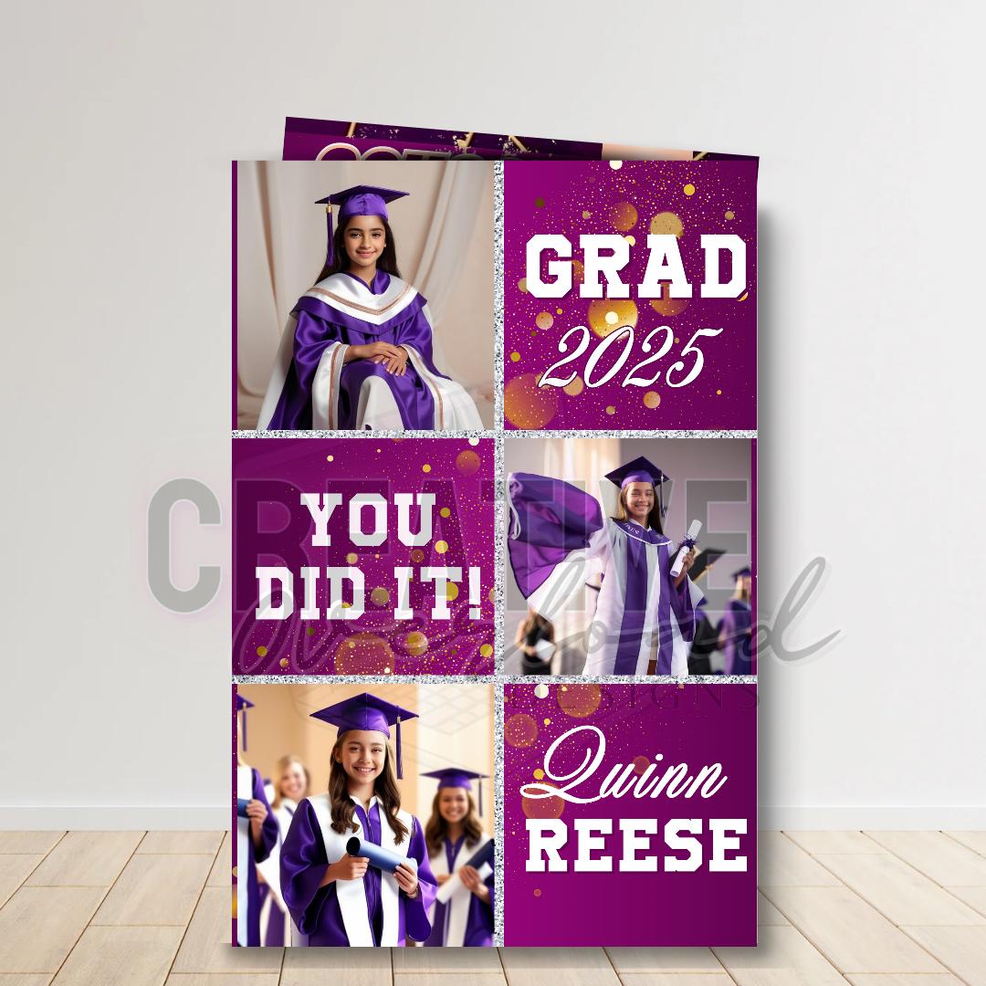 Editable Graduation Jumbo Card Template, 24x36 (digital Download) - Etsy