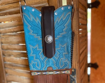 Cowboy Boot Purse - Etsy