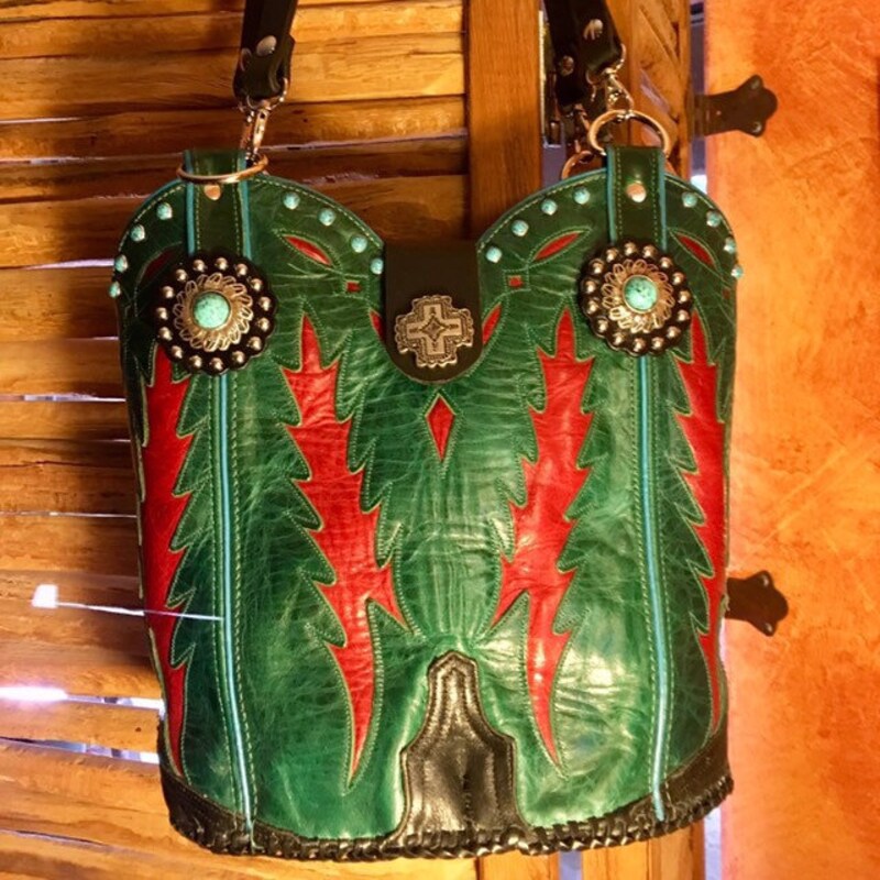 Cowboy Boot Purse - Etsy