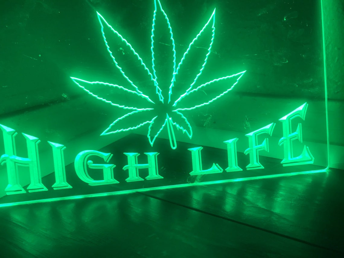 420 High Life Neon Sign | Etsy