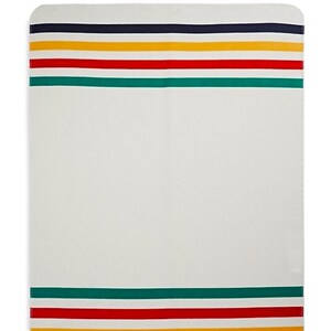 Hudson Bay Blanket, HBC Stripes, Fleece Throw Multi Stripe, HBC Canada ...
