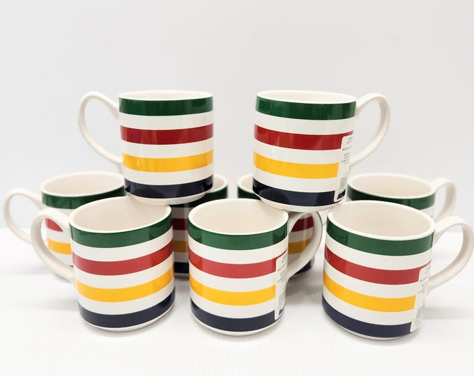 Hudson Bay Company Mugs, HBC Striped Mug, Sold Individually - Etsy