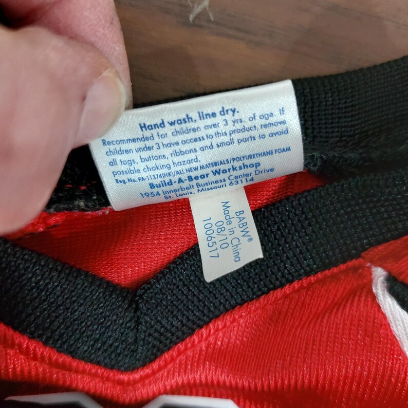 Stuffed Bears Clothes Lot | 4 Sports & Character Outfits | Football and ...