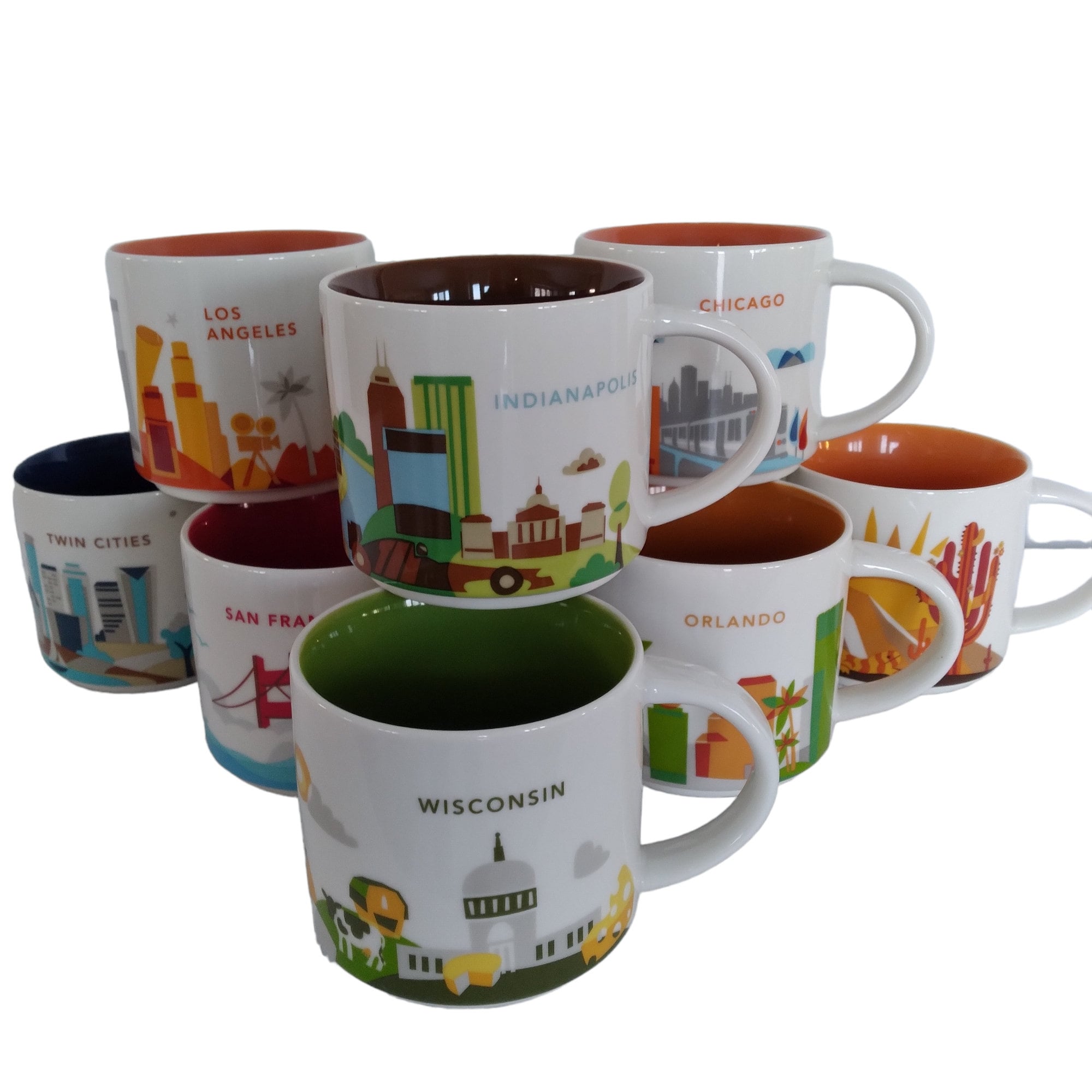 Starbucks 'you Are Here' Mug Collection Series Cities - Etsy UK