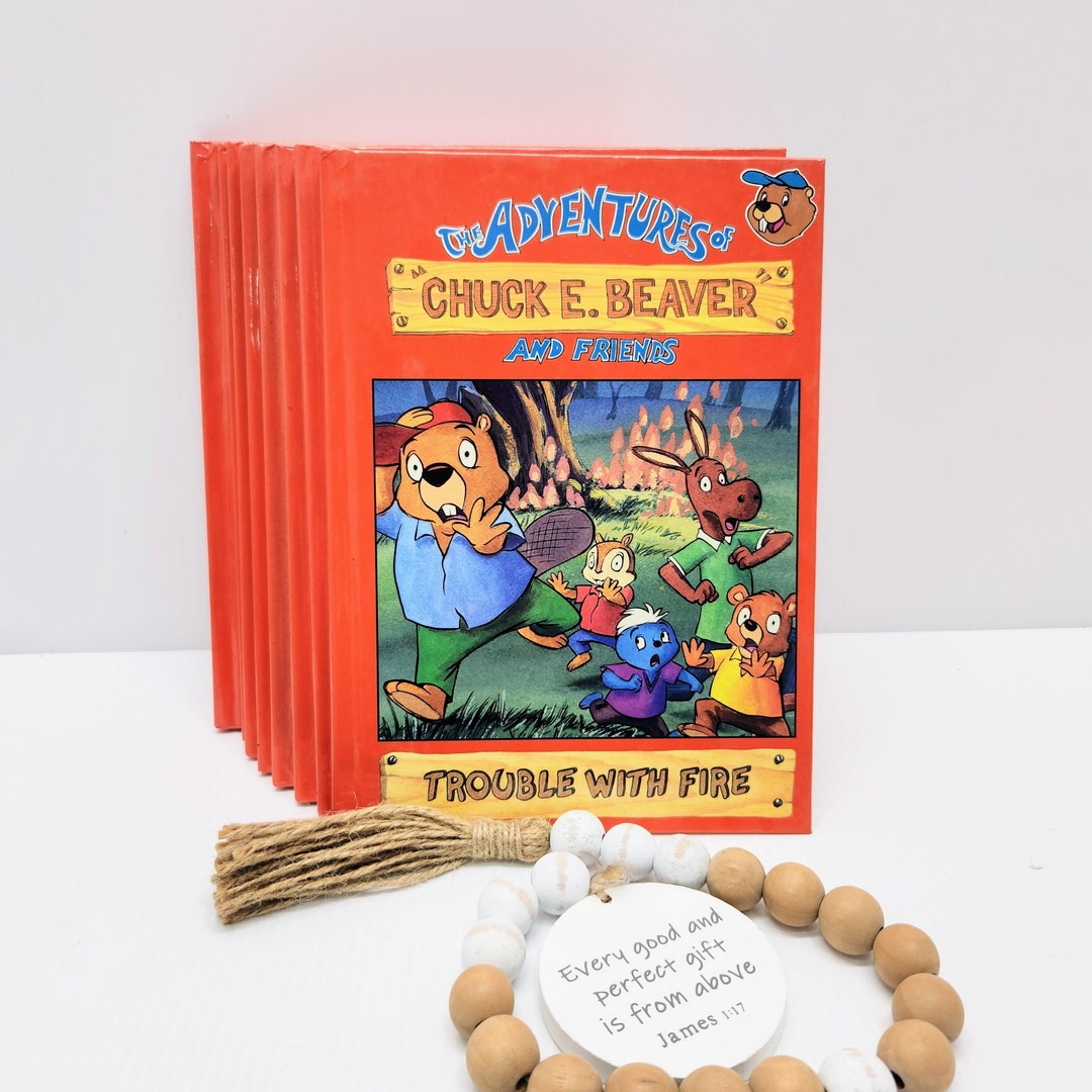 Adventures of Chuck E Beaver and Friends Book Lot, 6 11 12 13 14 15 16 ...