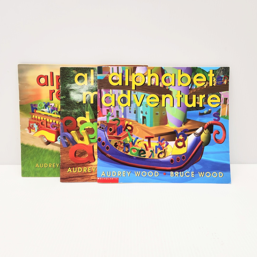 Scholastic Alphabet Books by Audrey Wood and Bruce Wood, 2004 3 ...