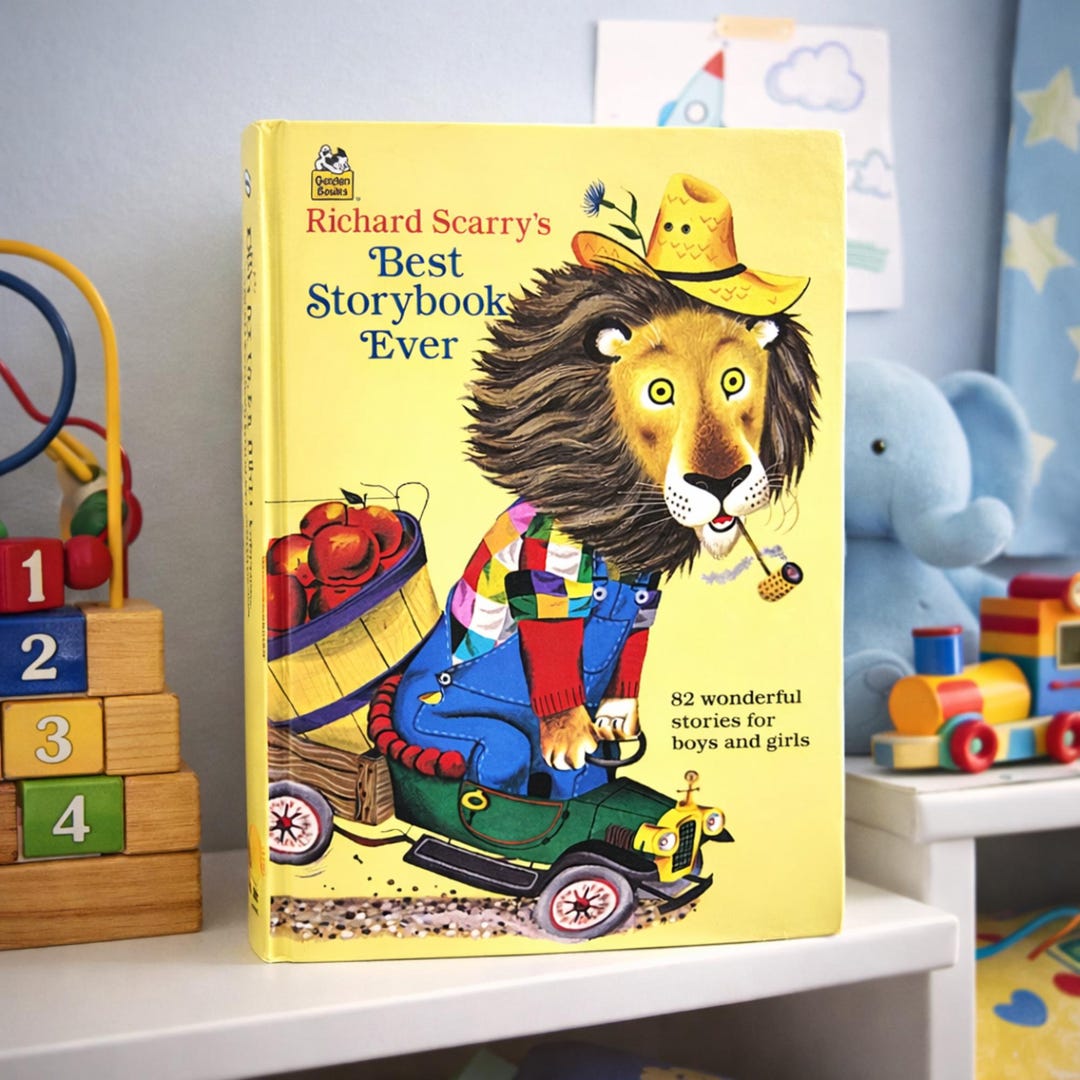 Richard Scarry's Best Storybook Ever 1968 Golden Books Publishing ...