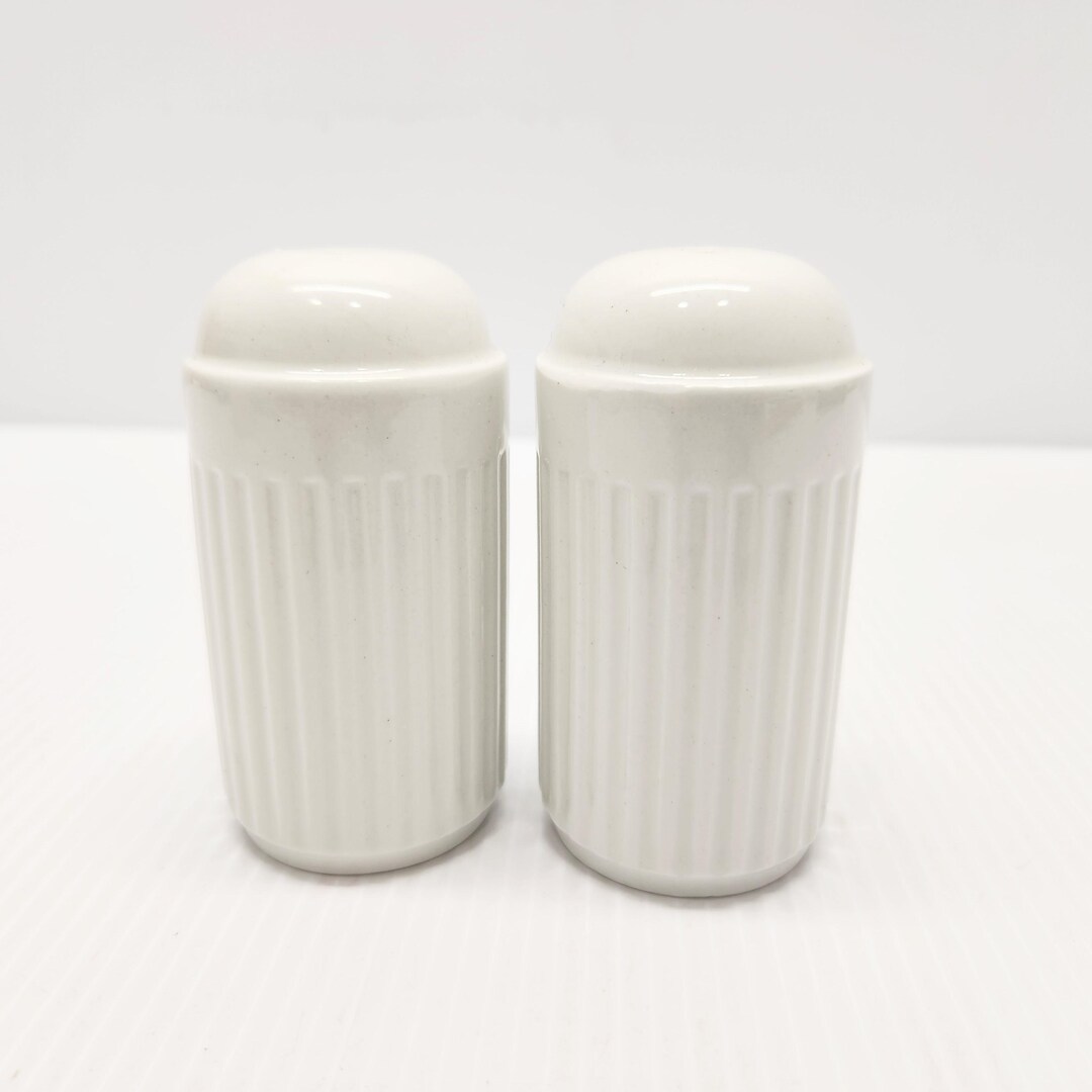 Athena Johnson Bros White English Pottery Salt and Pepper Shakers, 4 ...