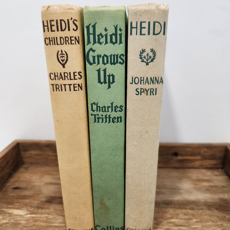 Vintage Heidi Book - Etsy