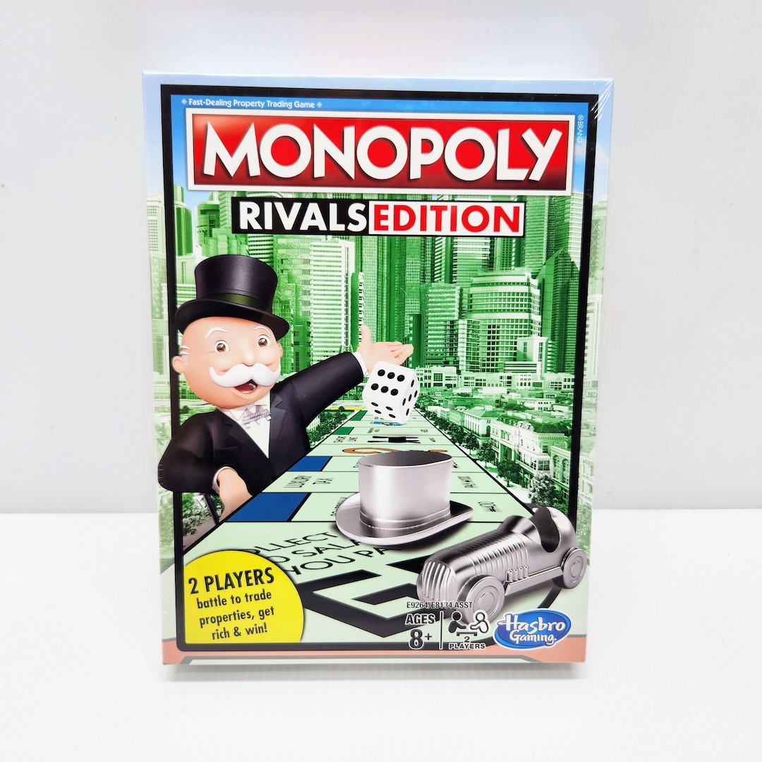 Collectible Monopoly Rivals Edition 2 Players Trading Property, Sealed ...