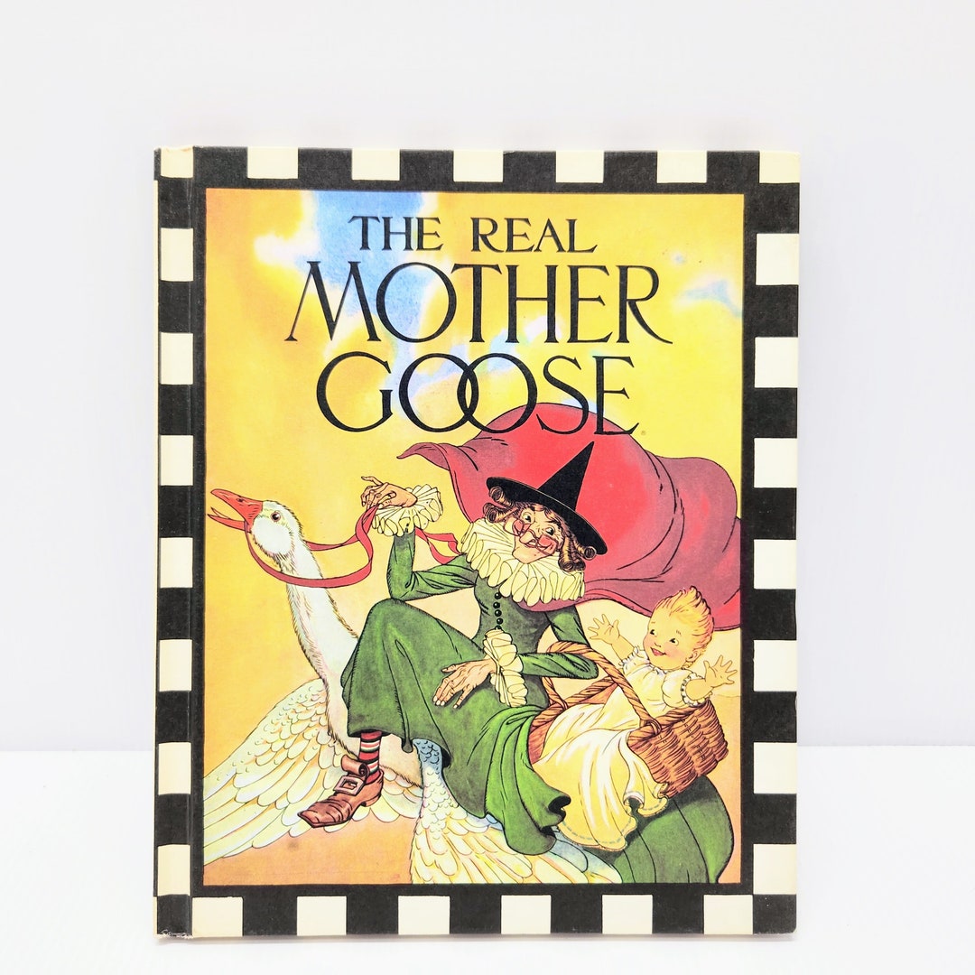 The Real Mother Goose Nursery Rhymes Book 1916, 1992, Checkerboard ...