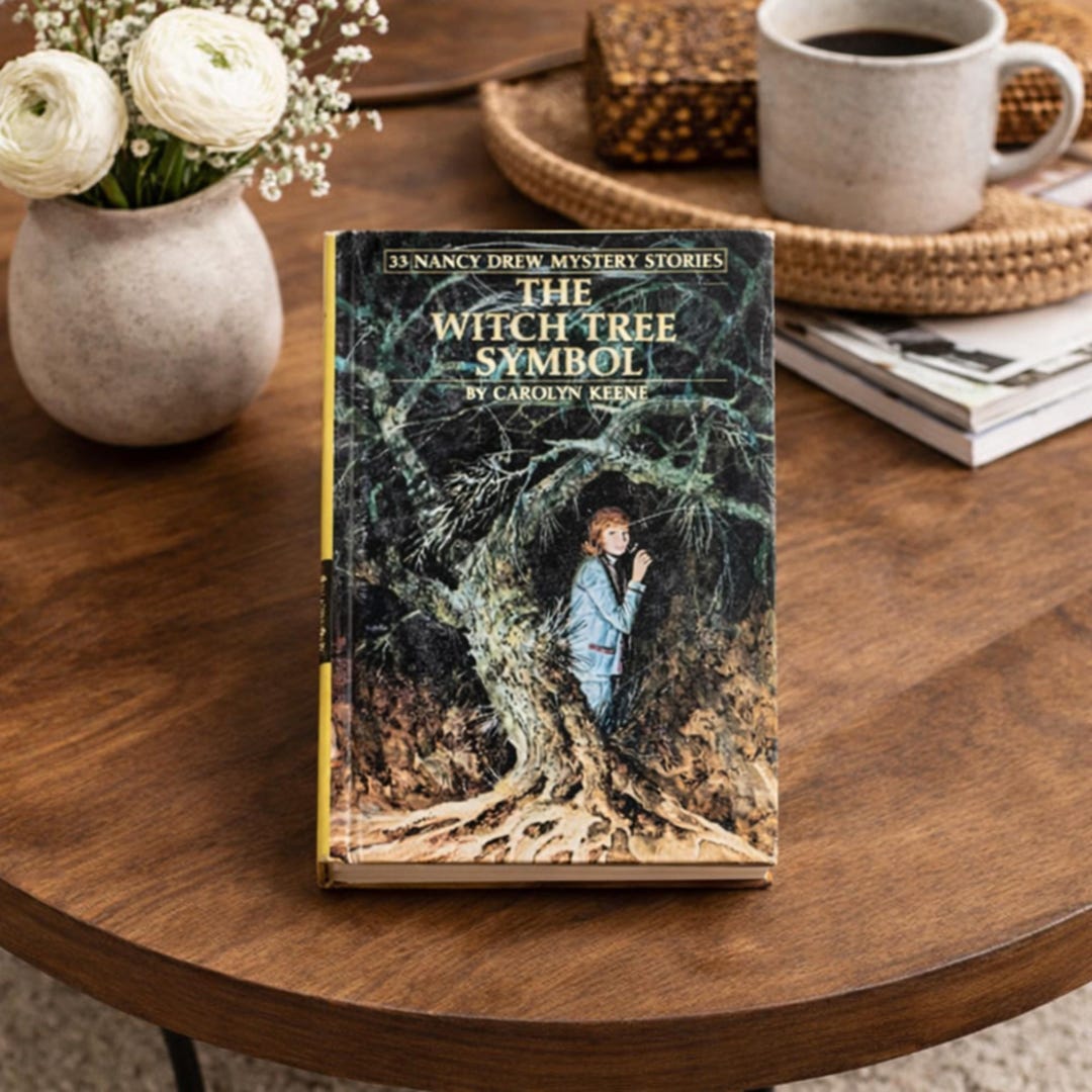 Nancy Drew the Witch Tree Symbol 1955 and 1975 Copyright by Carolyn ...