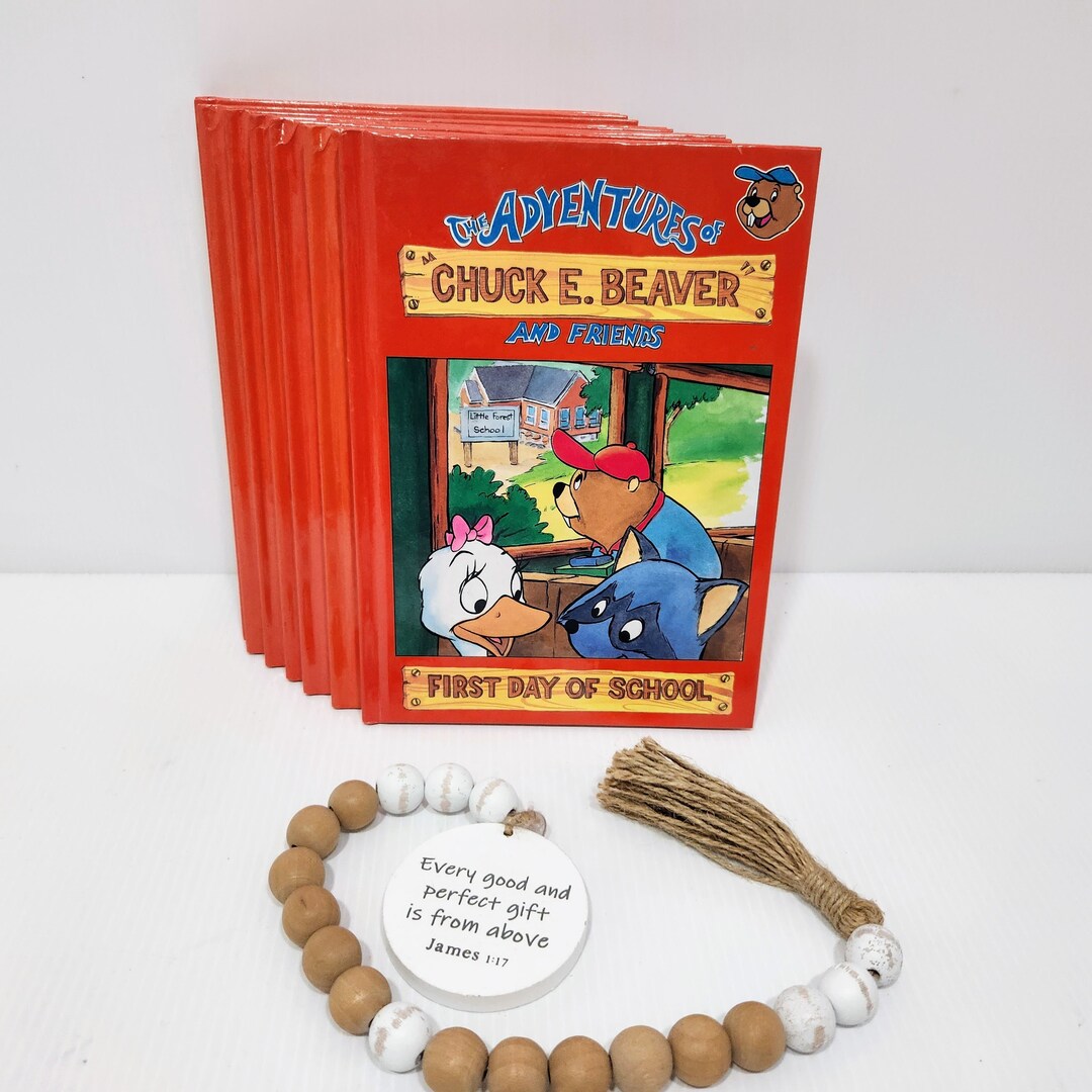 Adventures of Chuck E Beaver and Friends Book Lot 1 4 5 6 7 8 9 10 ...