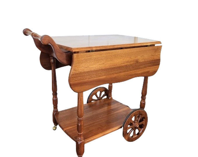 Tea Cart, Trolley With Wheels, Vintage Teacart for Wedding Photos ...