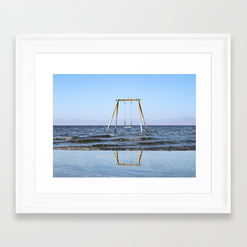 Swing Into the Sea Salton Sea Bombay Beach Club California Abandoned ...