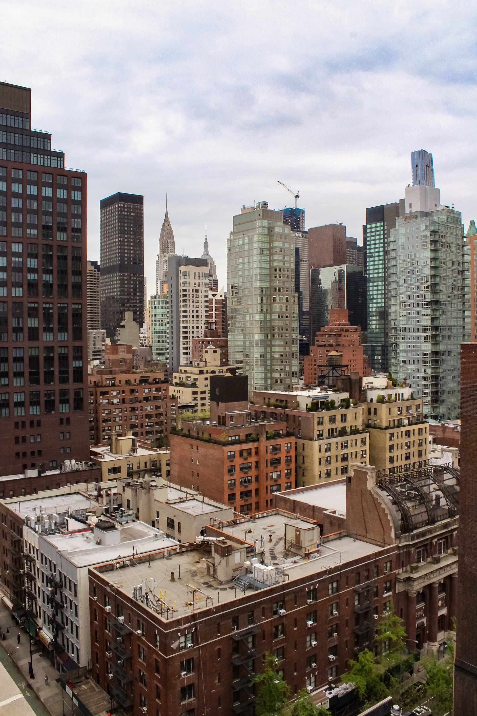 Nyc Buildings From Above Architecture New York Skyline UES ...