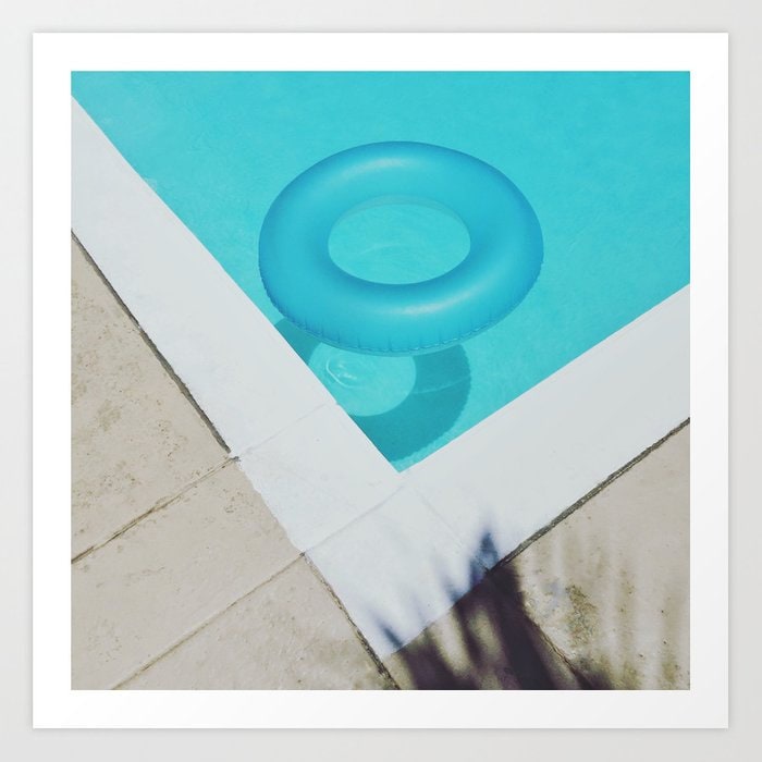 Pool Float Palm Tree Palm Springs California | Photography Print - Etsy