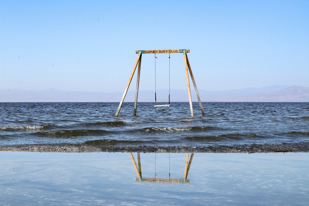 Swing Into the Sea Salton Sea Bombay Beach Club California Abandoned ...