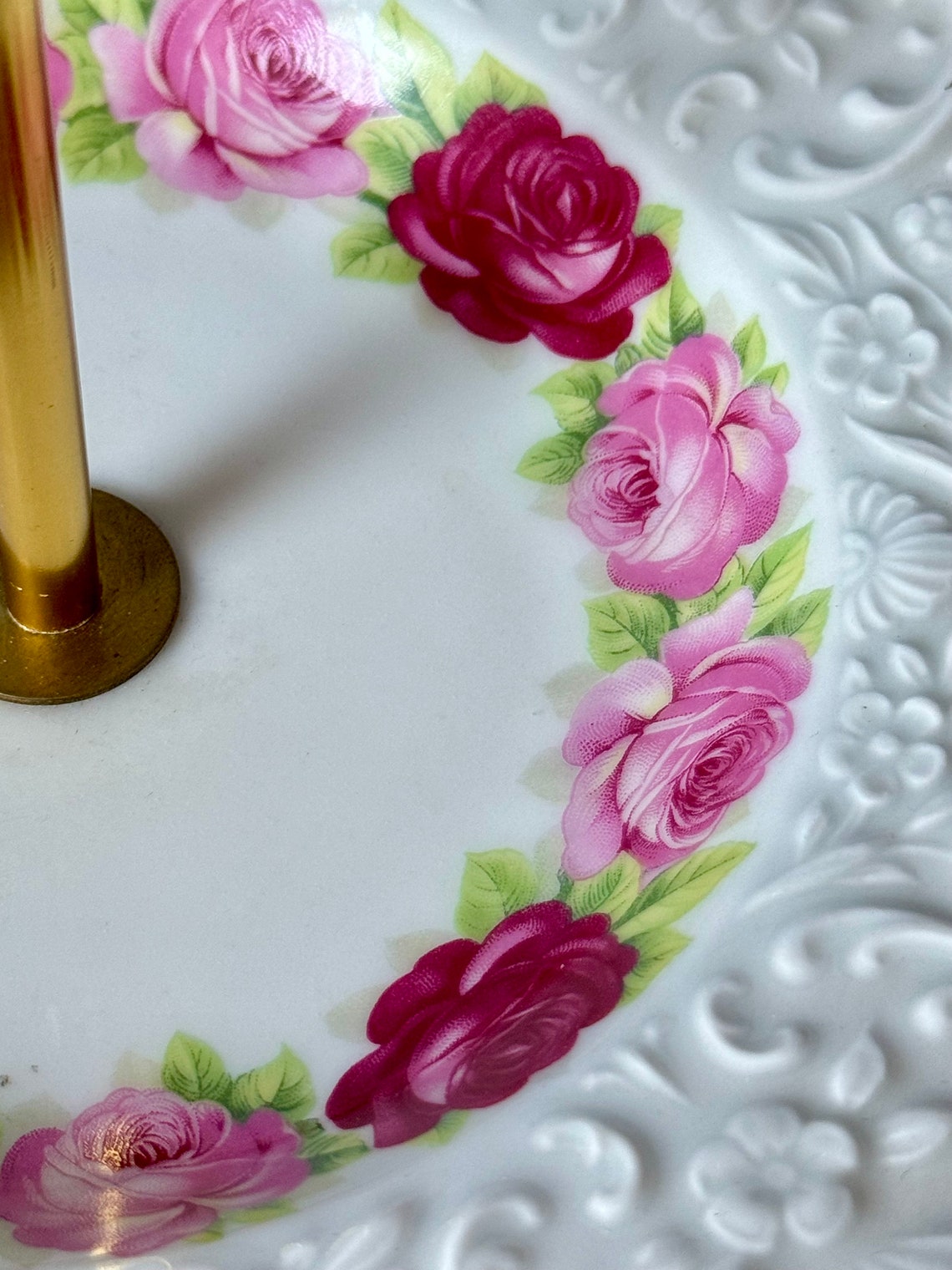 Bavaria Schumann Arzberg Germany Porcelain Cake Stand. - Etsy