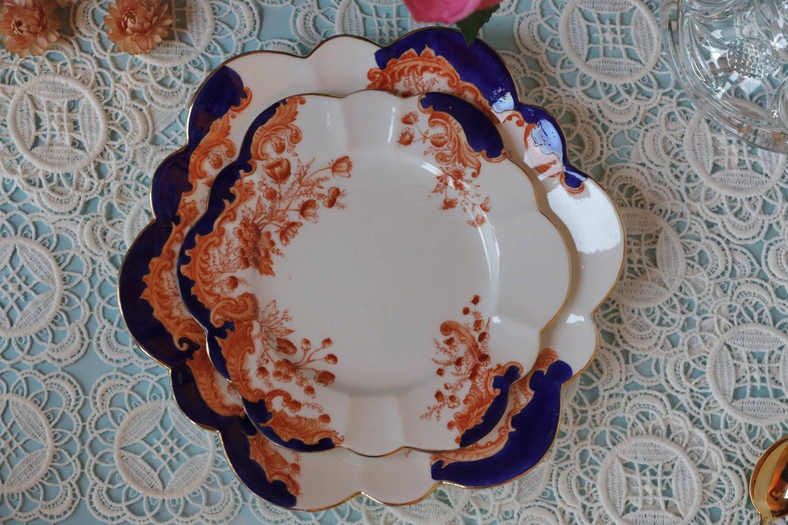 Antique Foley Wileman Imari Pattern No.7612 - Etsy