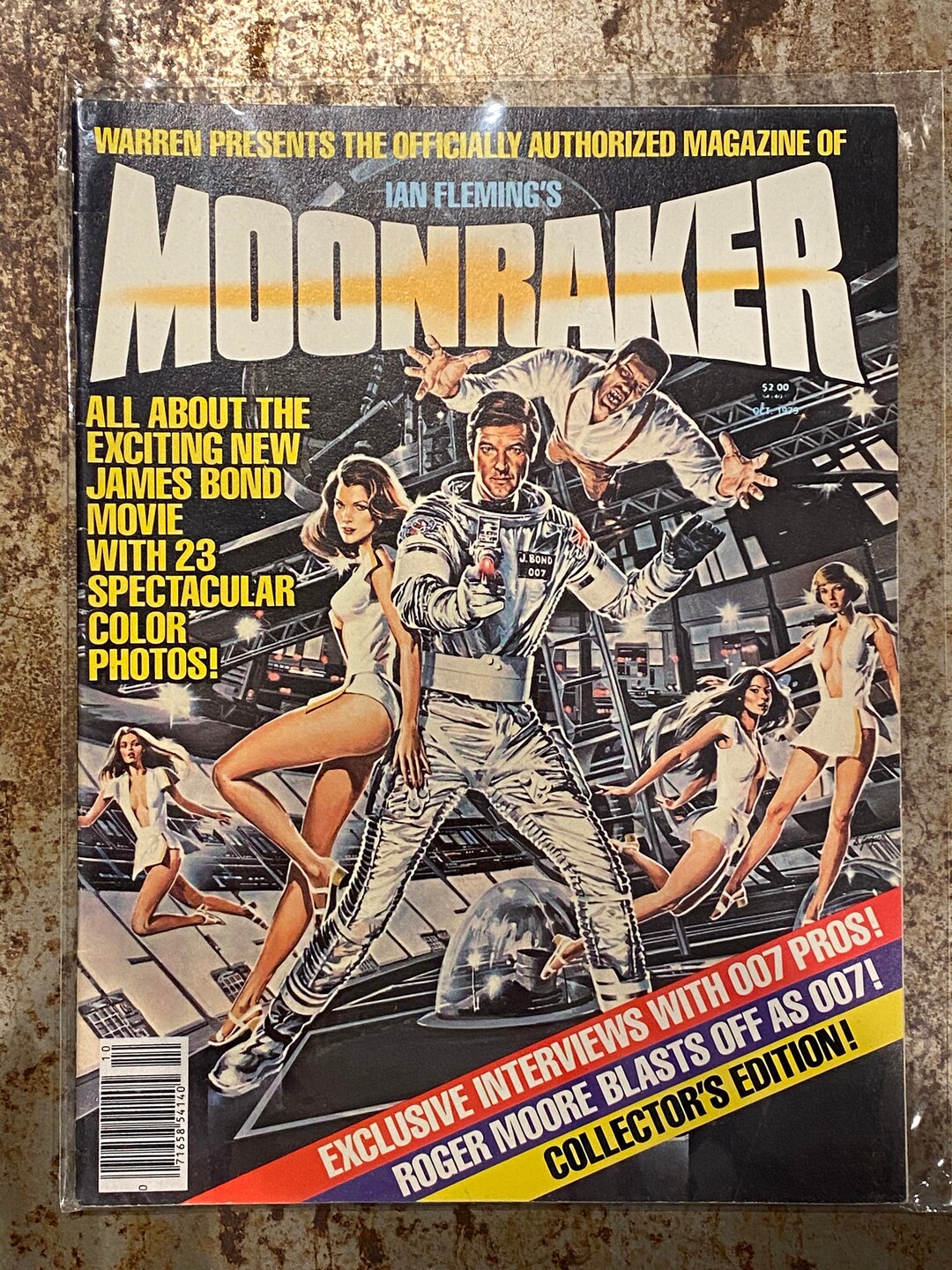 1979 Moonraker Horror Magazine - Etsy