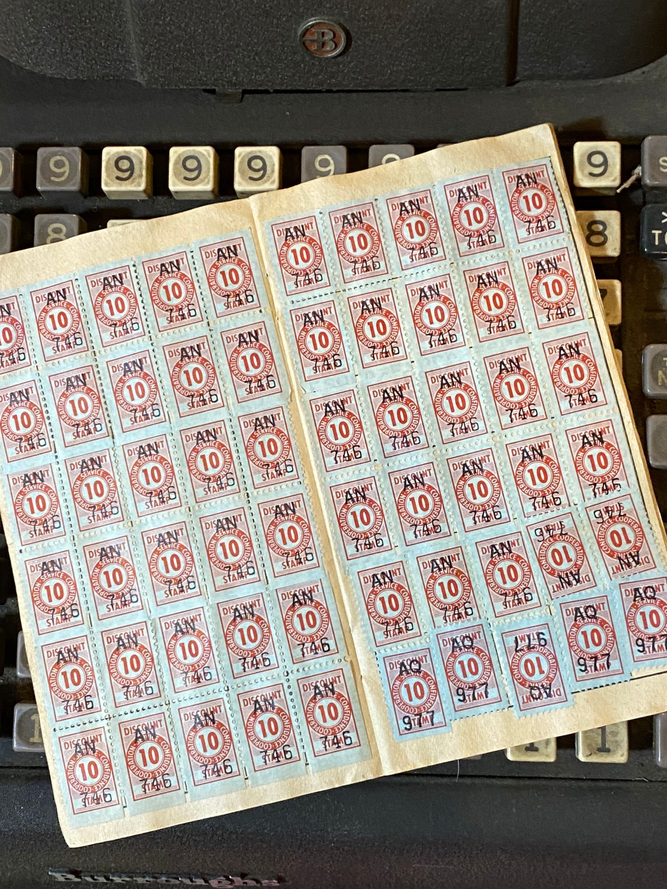 Discount Food Stamp Book - Etsy