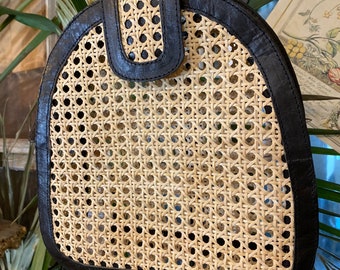 Wicker Backpack - Etsy