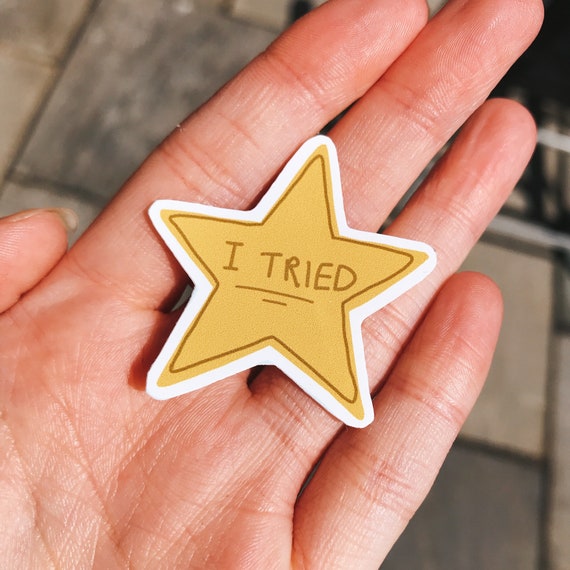 Gold Star Sticker