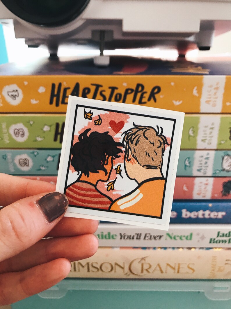 Nick and Charlie Vinyl Sticker Heartstopper Inspired Decal - Etsy