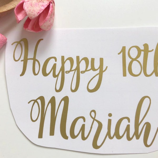 Happy 18th Birthday Svg - Etsy UK