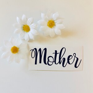 Mothers Day Mum Mother, Mummy,mam Vinyl Decal Sticker,present Ideas ...