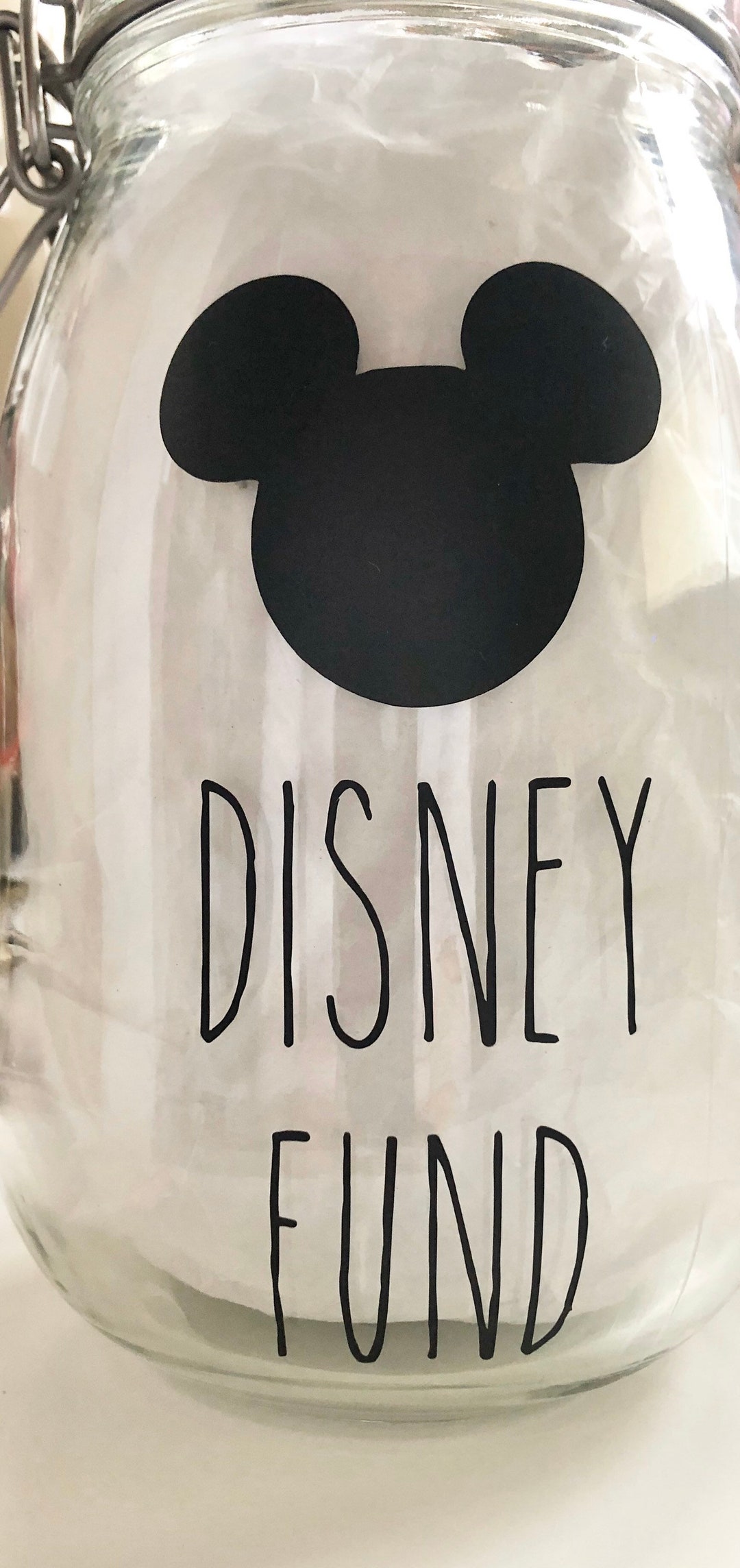 Holiday Fund Savings Vinyl Decal-holiday Savings Jar Stickers-money Box ...