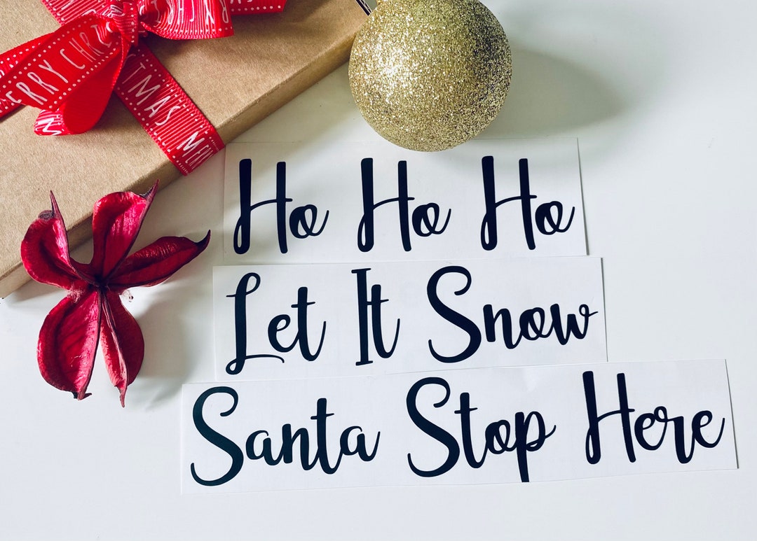 Christmas Letter Box Vinyl Decal Sticker Post Box Sticker - Etsy