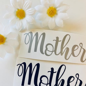 Mothers Day Mum Mother, Mummy,mam Vinyl Decal Sticker,present Ideas ...