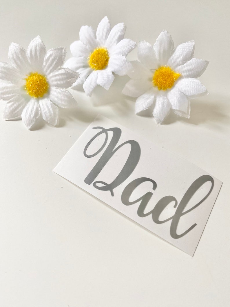 Fathers Day Dad Daddy Father Vinyl Decal Sticker Present | Etsy UK