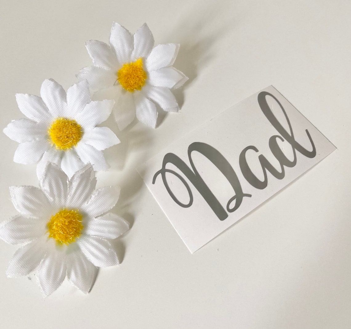 Fathers Day Dad Daddy Father Vinyl Decal Sticker Present | Etsy UK