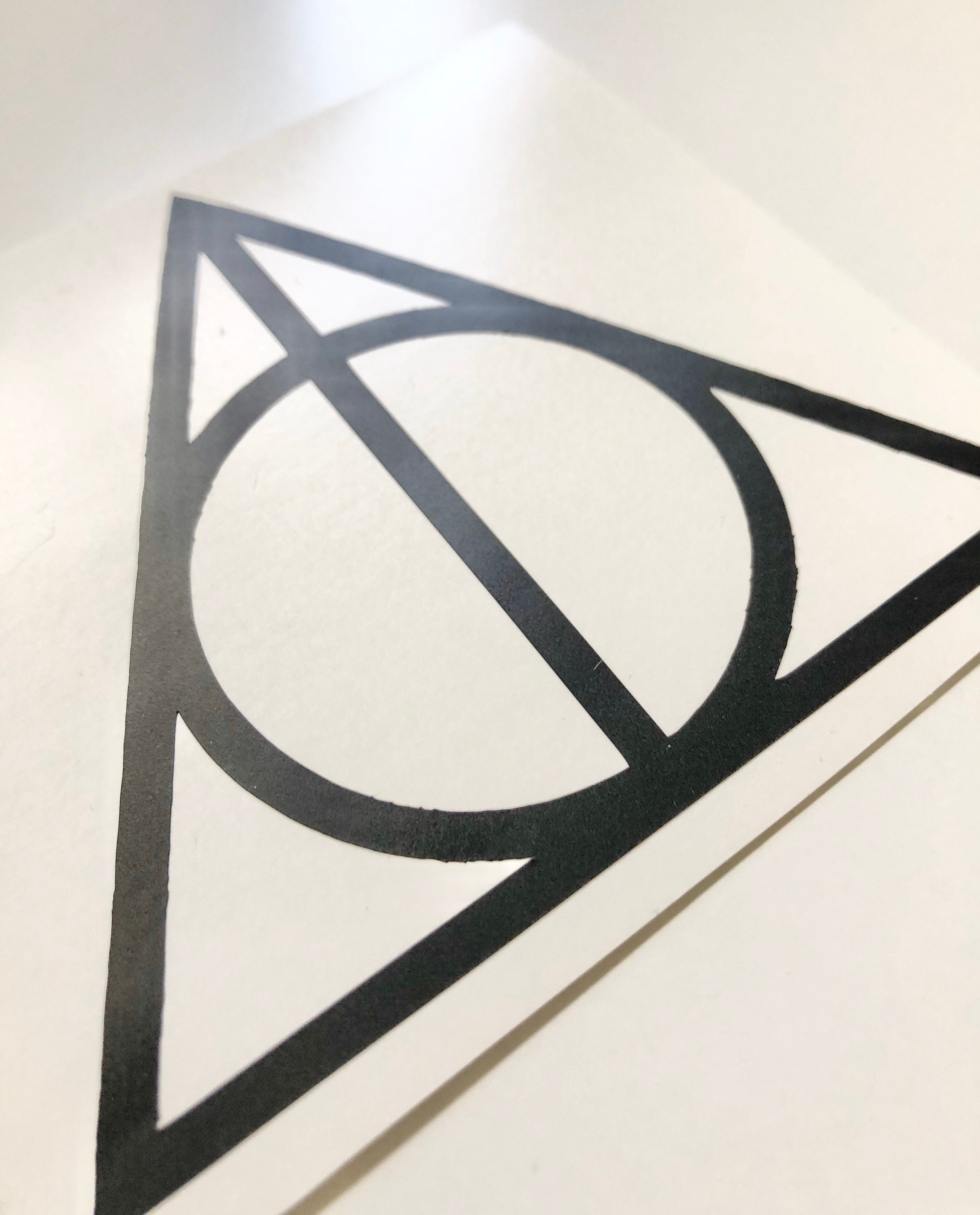 Wizard Symbol Vinyl Decal Sticker Wine Glass Jam Jar Window - Etsy