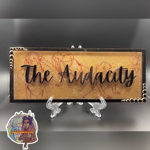 Audacity Sign - Etsy
