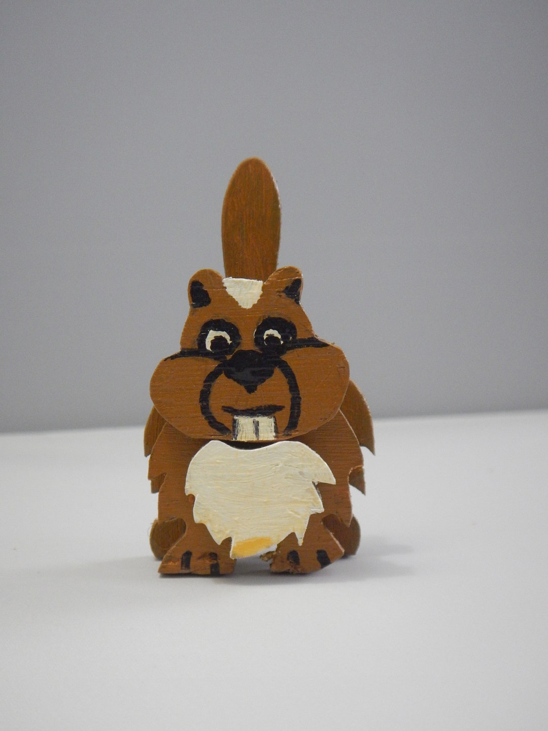 Wooden Chipmunk - Etsy