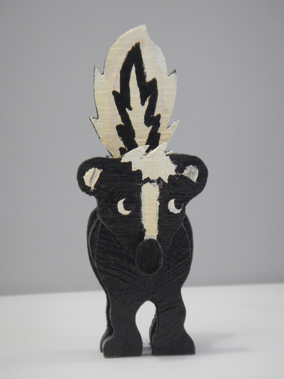 Wooden Skunk - Etsy