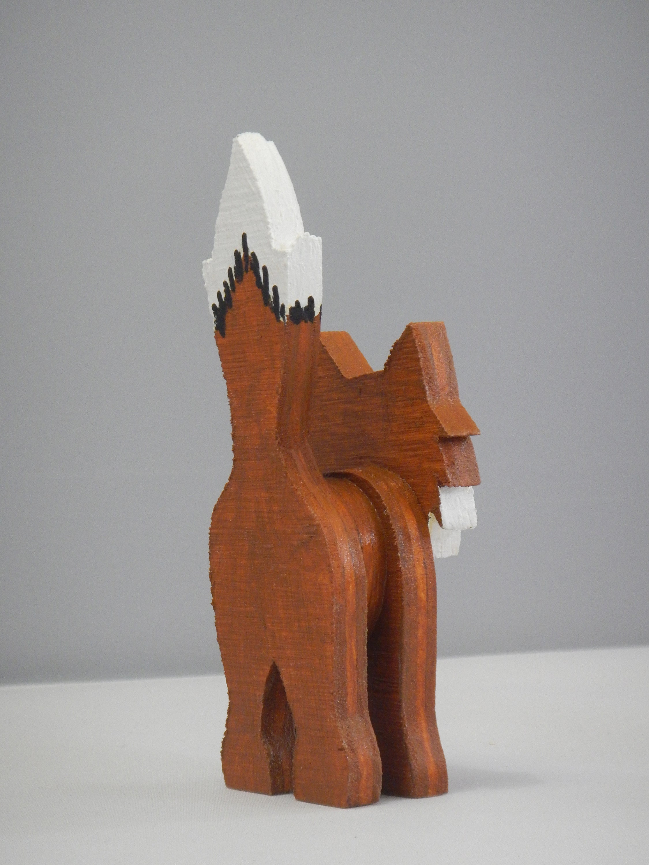 Wooden Fox - Etsy