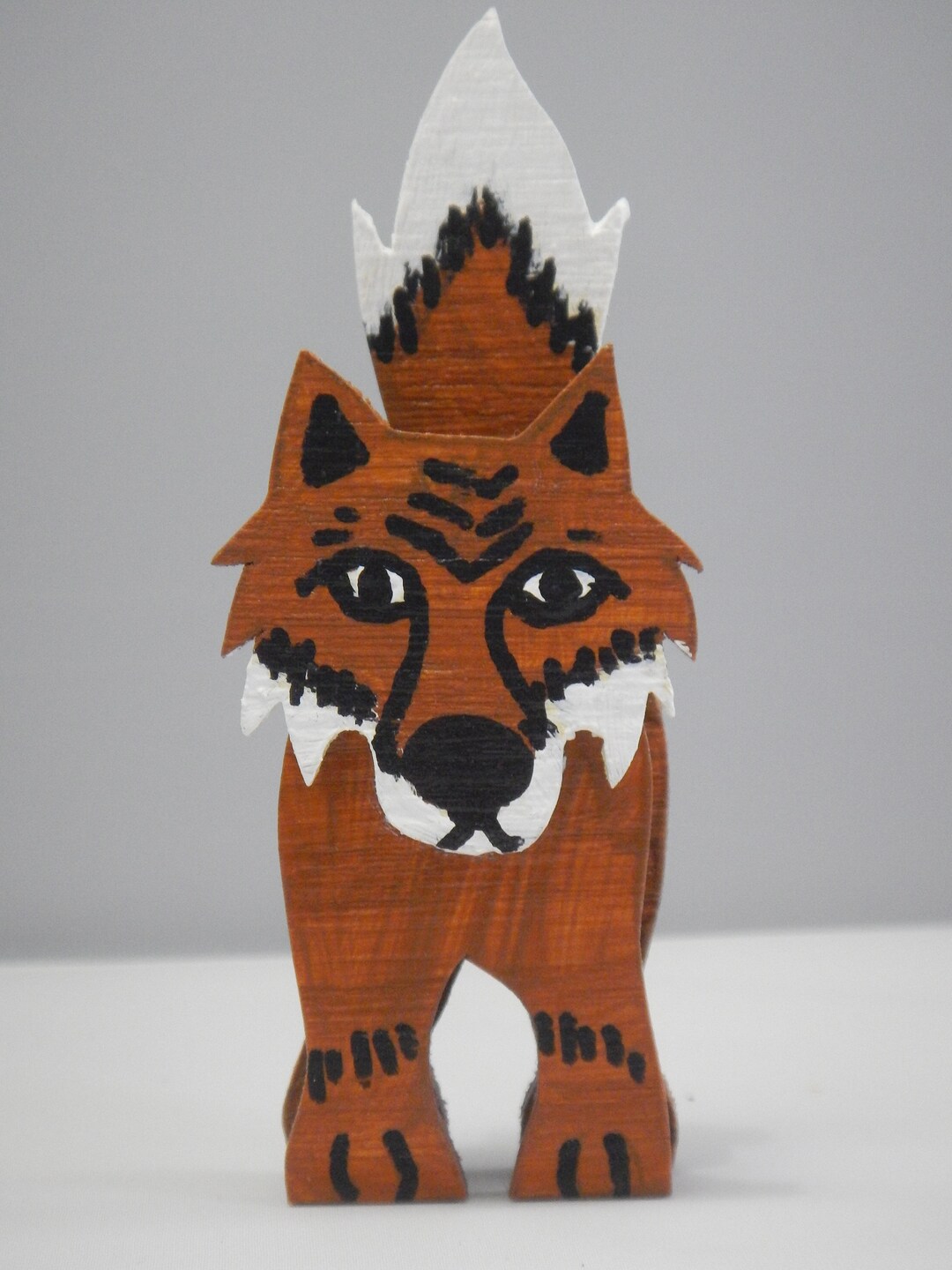 Wooden Fox - Etsy