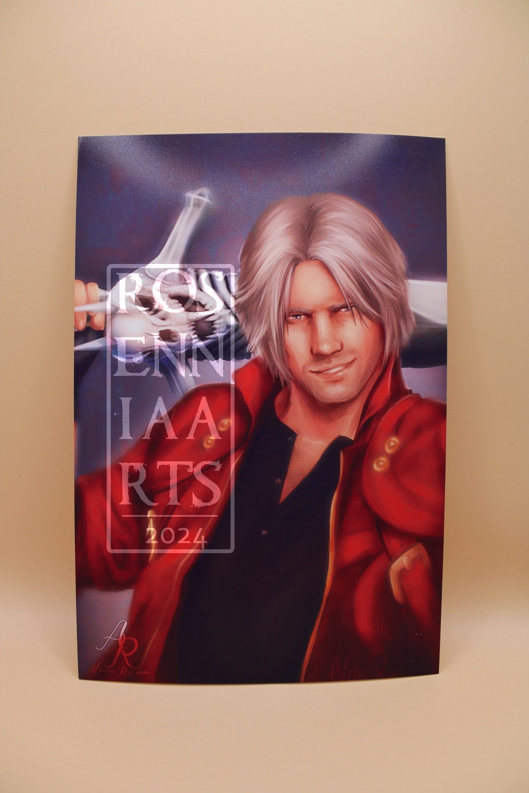 Dante DMC Fan Art Print - Etsy