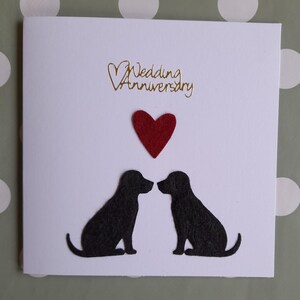 Labrador Anniversary Card by Sarah Sample Art - Etsy